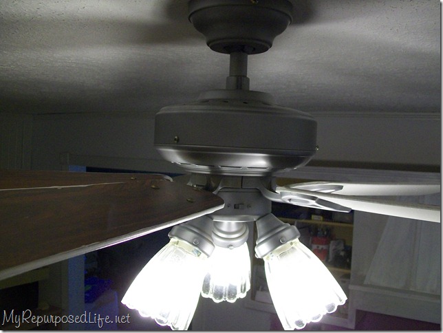 Painting A Ceiling Fan - My Repurposed Life®